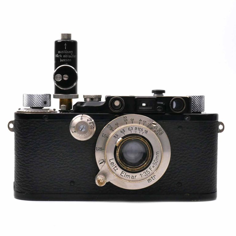 Leica III Mod. F black paint + Elmar 50mm (LYMAR) - Clean Cameras ...
